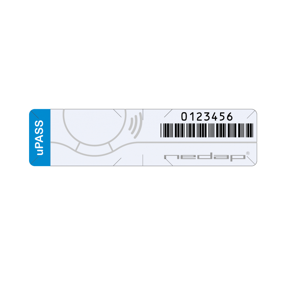 Nedap Tag para cristal Gen 2 UHF Windshield Tag Tamperproof W 26