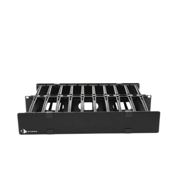 Siemon Organizador de Cable Horizontal RouteIT, Doble, Para Rack de ...