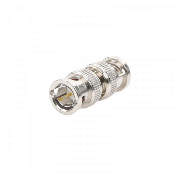RF Industries Adaptador tipo Barril para 75 Ohm, de Conector BNC Macho a BNC Macho, Niquel/ Oro ...