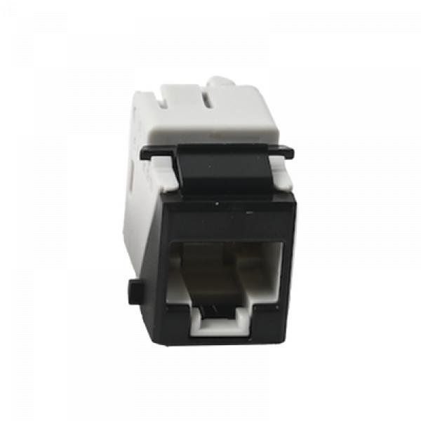 Siemon Jack UltraMAX Cat6, UTP, Tipo Keystone, Color Negro, Punch Down