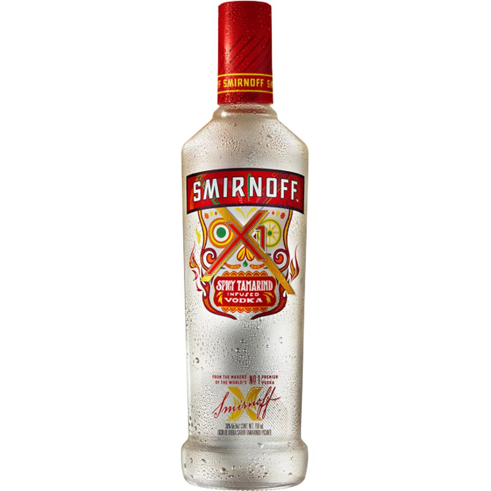 Pack de 2 Vodka Smirnoff X-1 Spicy Tamarind 1.75 L