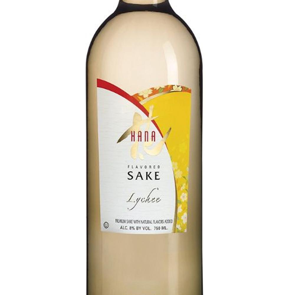 Pack de 4 Sake Hana Lychee 750 ml