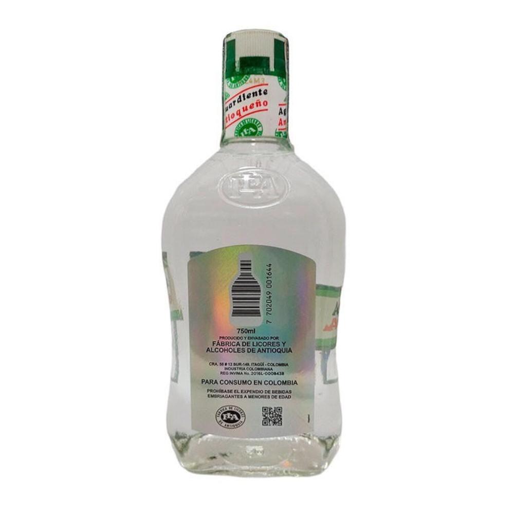 Pack de 4 Aguardiente Antioqueño Verde 750 ml