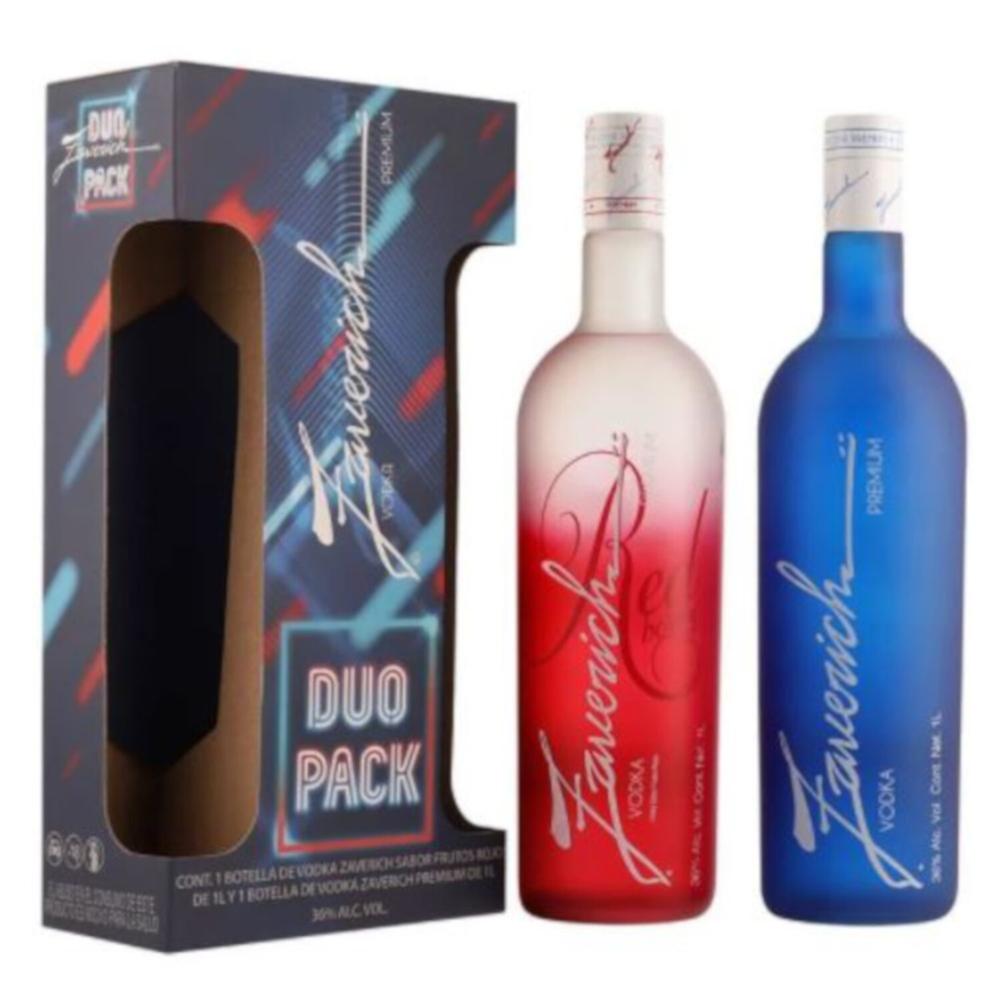 Vodka Zaverich Red Berry + Premium 1 L
