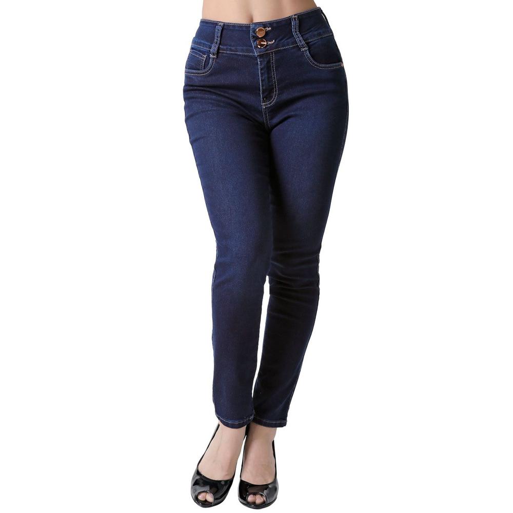 Jeans Mujer Moda Skinny Azul Fergino 52904805