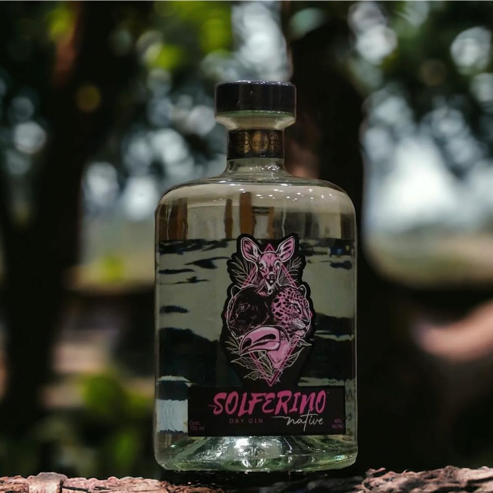 Pack de 12 Ginebra Solferino Native Dry 750 ml