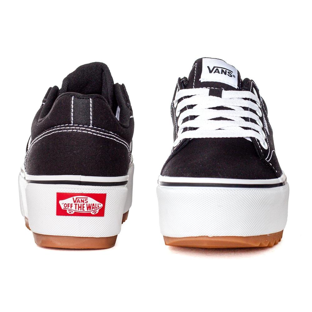 Tenis Vans Seldan Platform ST - 5JLEBLK - Negro - Mujer
