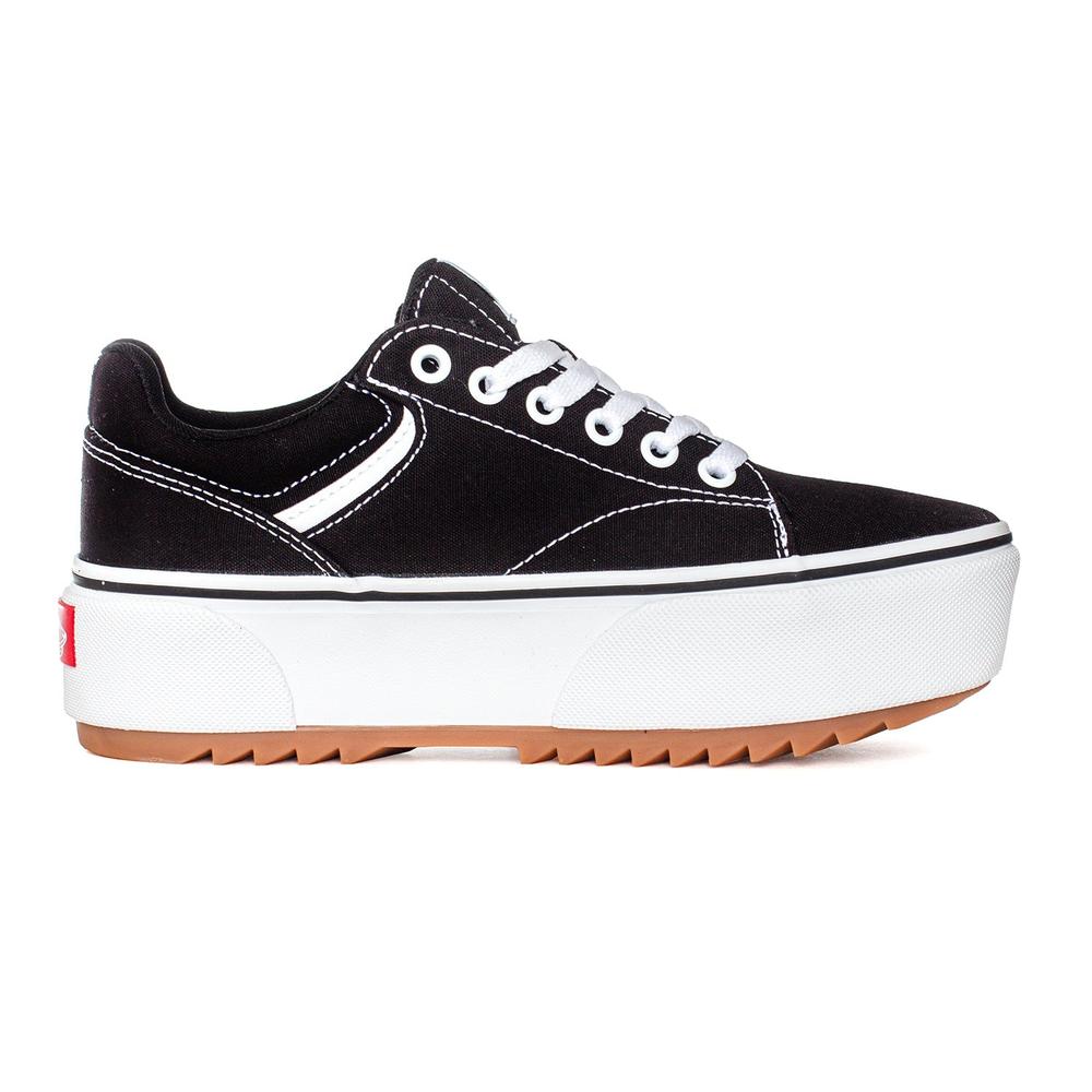 Tenis Vans Seldan Platform ST - 5JLEBLK - Negro - Mujer