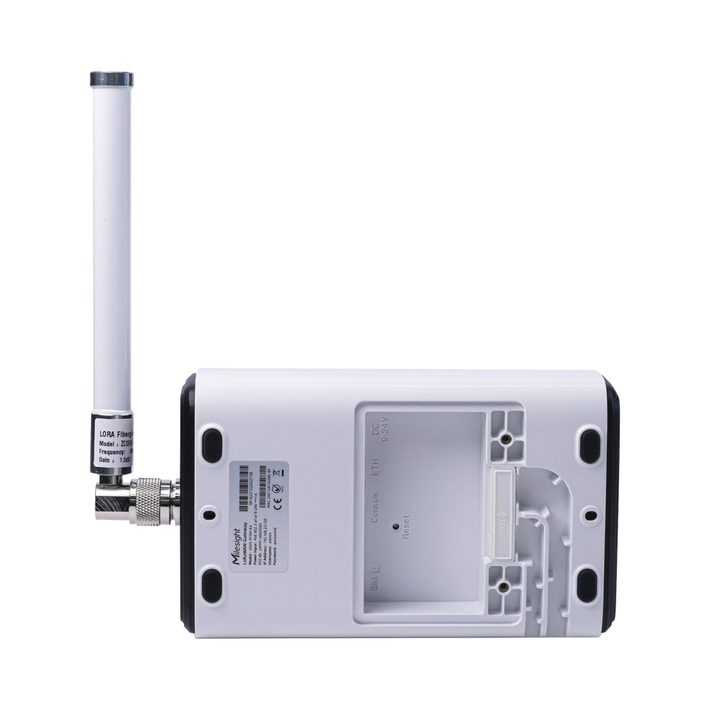 Gateway LoRaWAN Milesight UG65915EA Interior Largo Alcance IP65