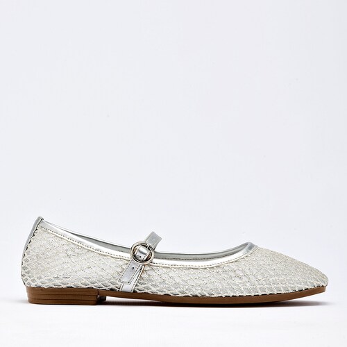 FLATS Lady One PLATA TP-3612 MUJER