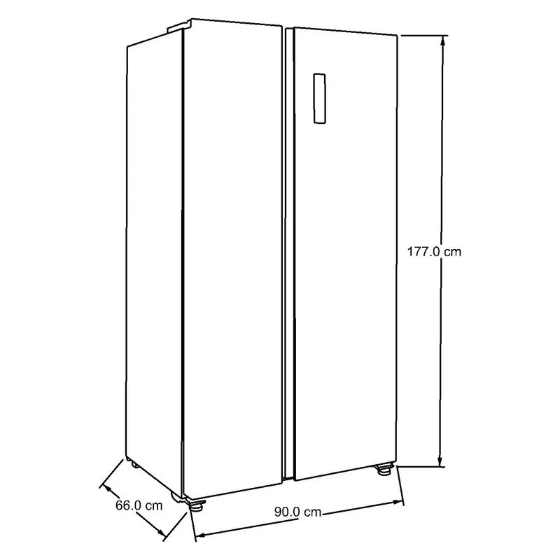 Refrigerador Whirlpool WD1600S 18p3 Acero