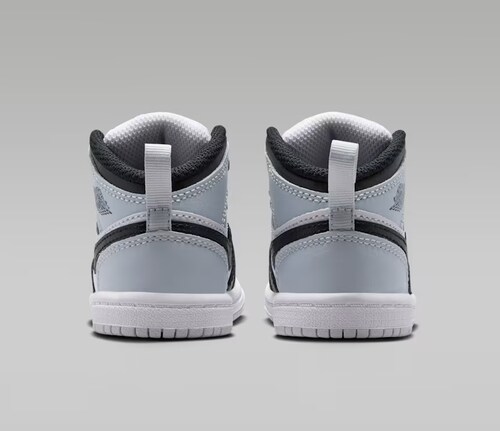 Tenis Jordan 1 Mid Negro/blanco/azul Bebes Tallas #8 al #16