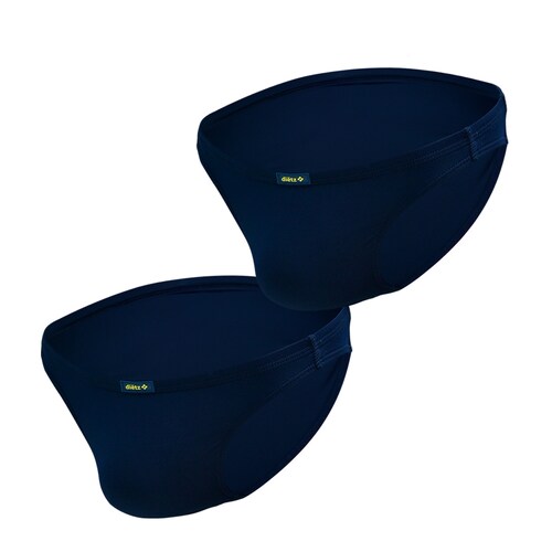 Set De 2 Trusas Dietz Para Hombre Comodas Azul Marino