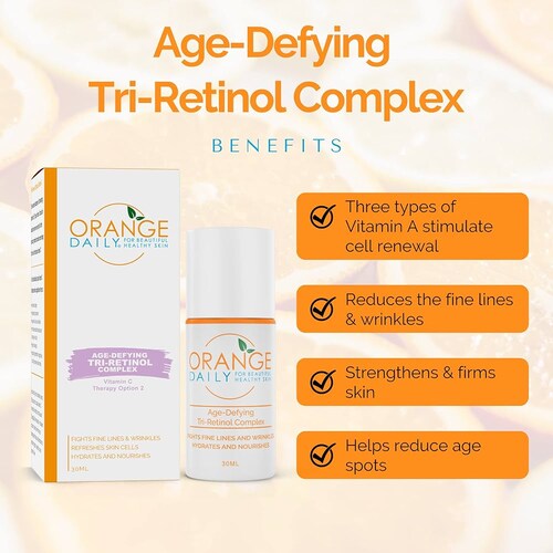 Orange Daily Age-Defying Tri-Retinol Complex