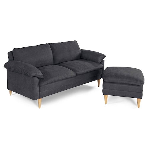 Sofá Cama Reclinable 3 Posiciones Makora Remmy Oxford con Memory Foam y ...