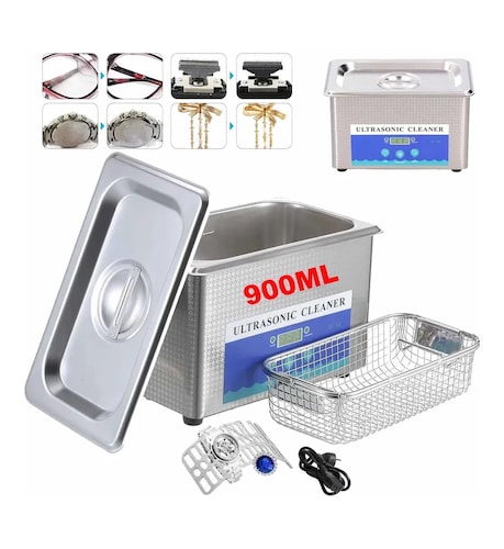 Máquina Limpiadora Ultrasónica Automática De Limpieza 800ml Malubero