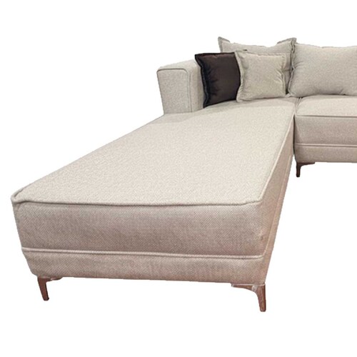 Sala Esquinera Moderna Modular Cómoda Confortable Crema Liverpool ...