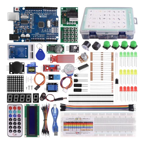 Kit Electronica Básico Inicio Compatible Con Arduino Uno R3